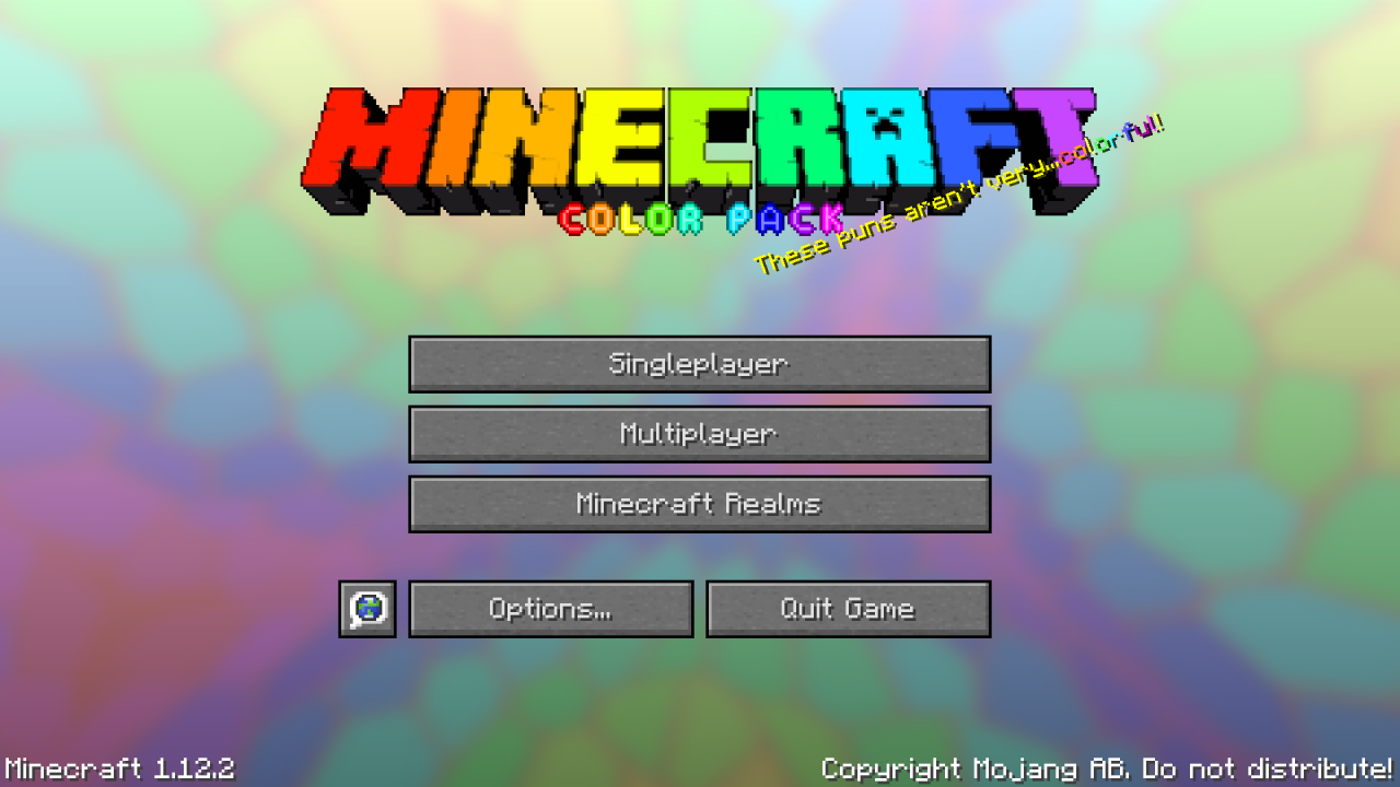 Color Pack: 1.11 - 1.12.2 Minecraft Texture Pack