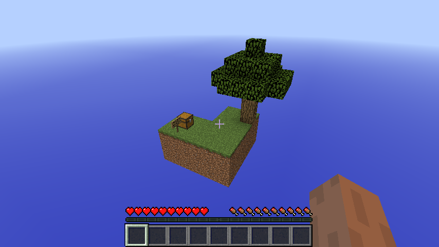 HARD Skyblock survival! (Difficulty locked - Normal) Minecraft Map