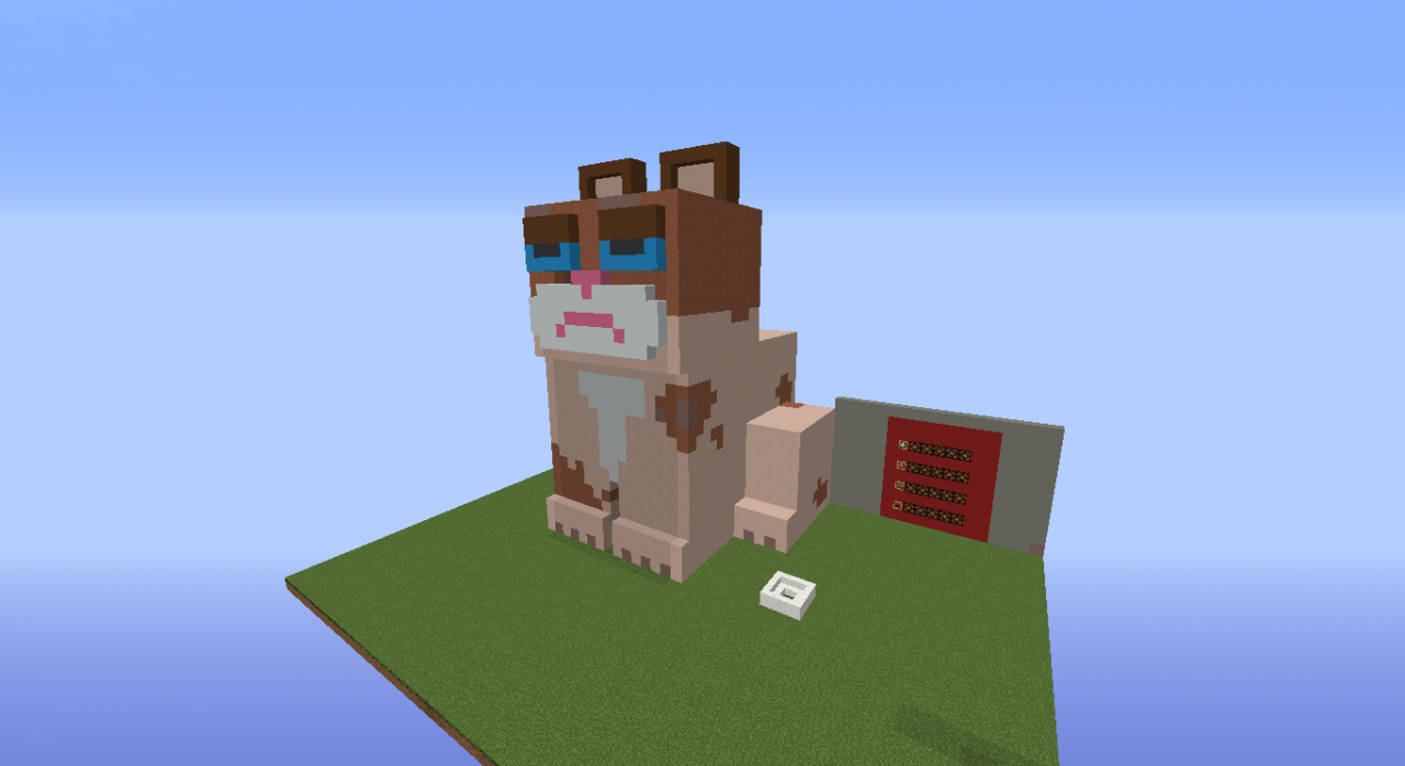 Virtual Pet. Tamagotchi. grumpy cat Minecraft Map