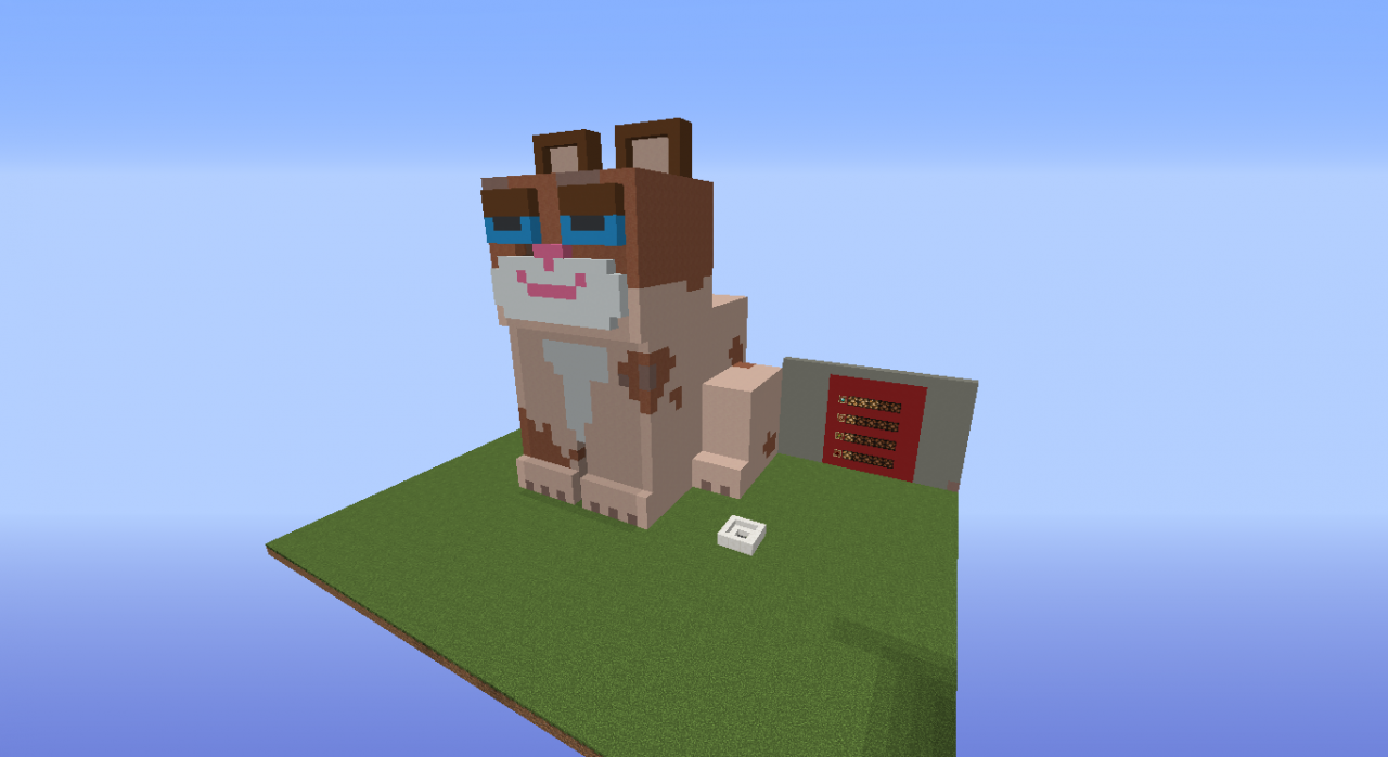 Virtual Pet. Tamagotchi. grumpy cat Minecraft Map