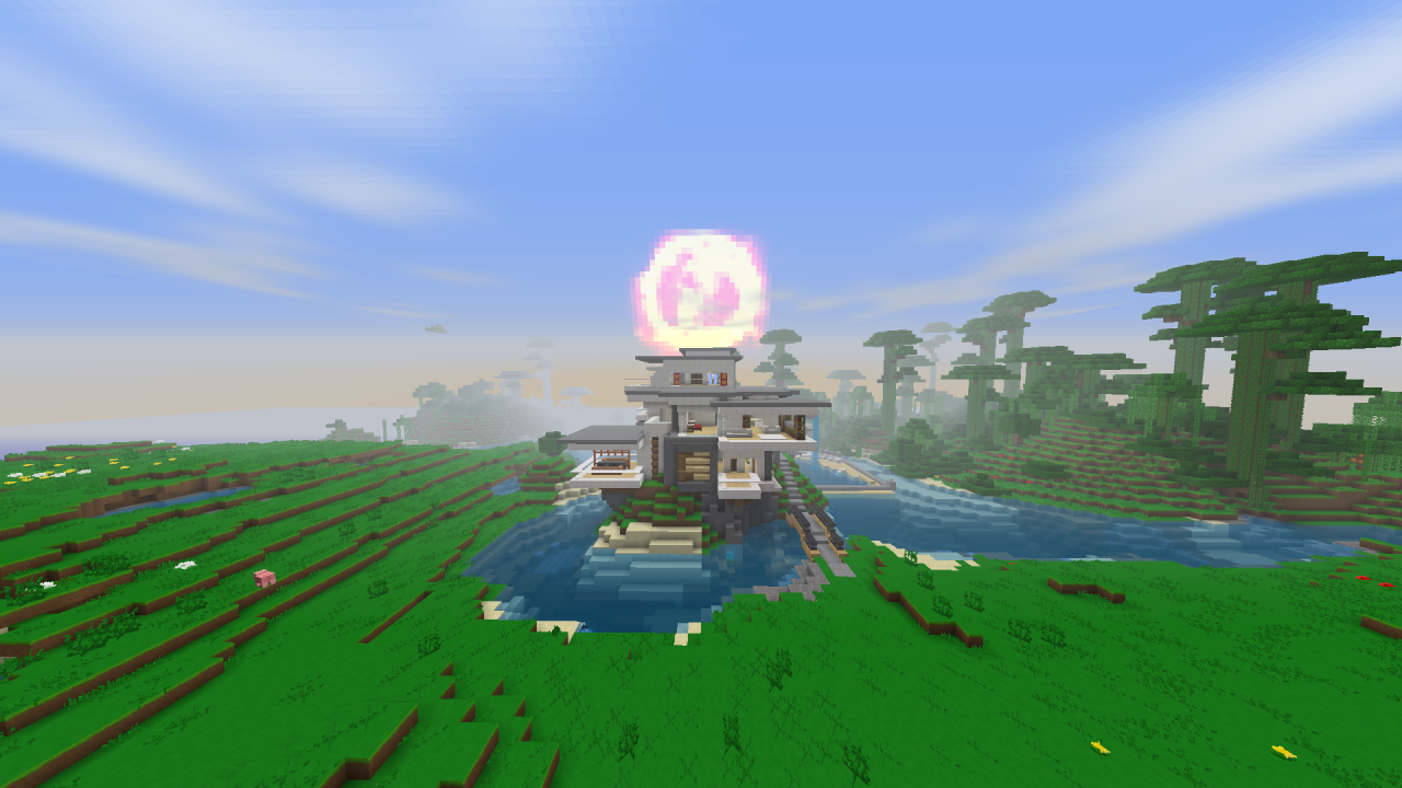OP Mansion v2 (Made By IzzyBella23 and CptXDerrickDU) Minecraft Map