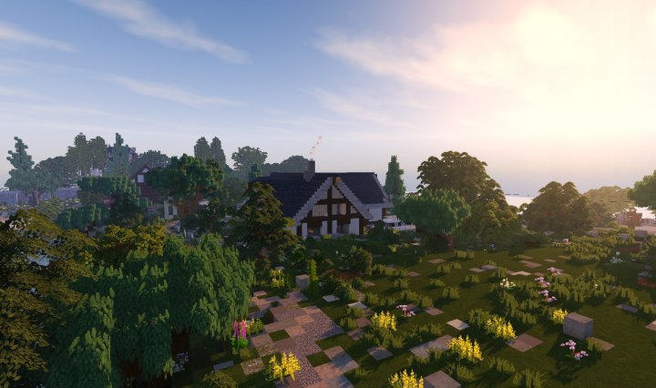 Realistic countryside house Minecraft Map