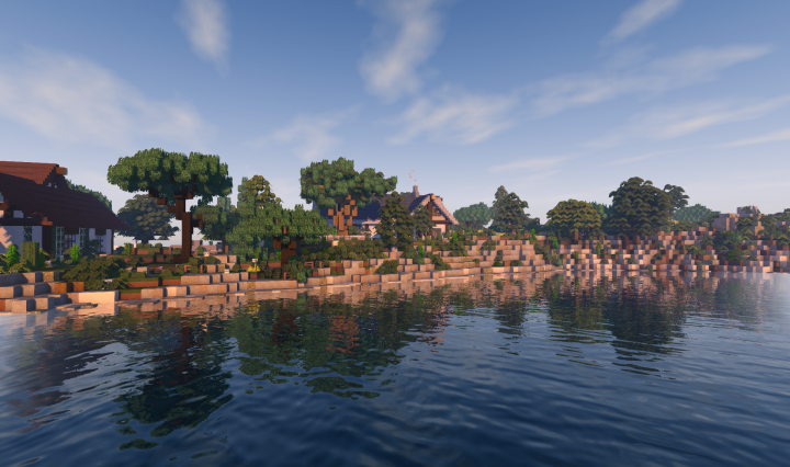 Realistic countryside house Minecraft Map