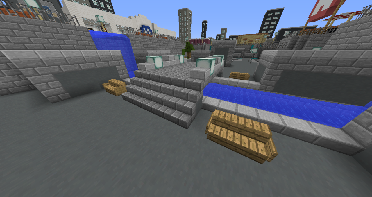 A Splatoon Map Concept Minecraft Map