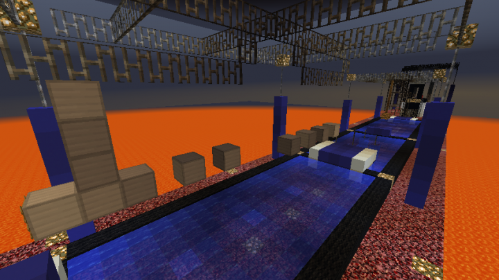 Minecraft Ninja Warrior Nether qualifiers Minecraft Map