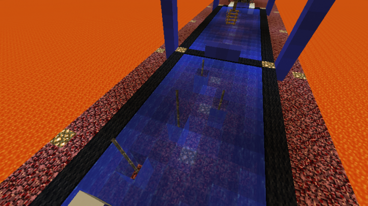 Minecraft Ninja Warrior Nether qualifiers Minecraft Map