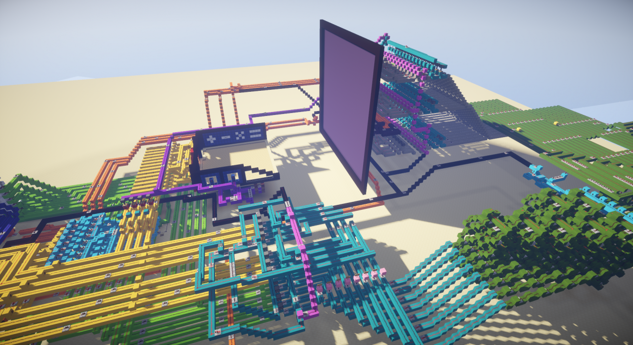 Redstone Calculator Minecraft Map