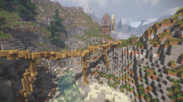 Eternia - Frente Highlands | White Valley Minecraft Map