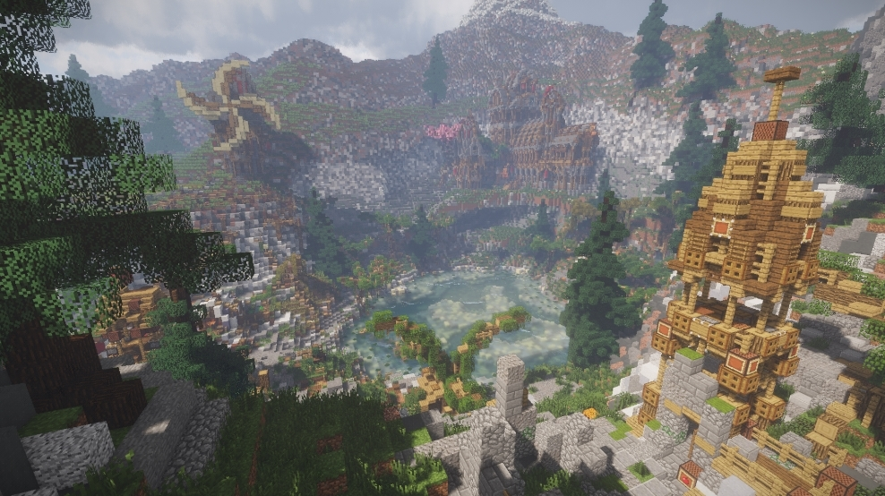 Eternia - Frente Highlands | White Valley Minecraft Map