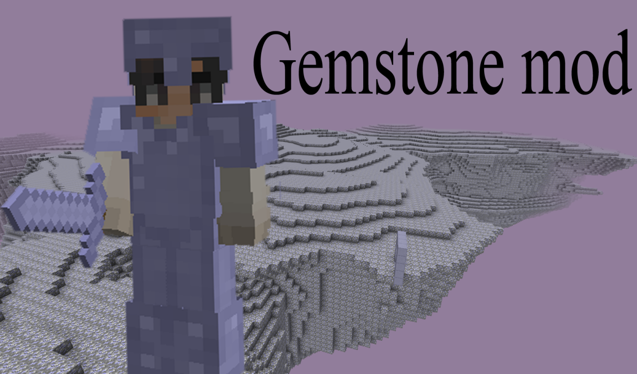 Gemstone Mod - 1.12 - New Dimension - New Armor - New Biome Minecraft Mod