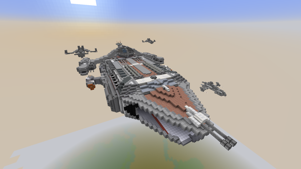 Idris-M Frigate Minecraft Map