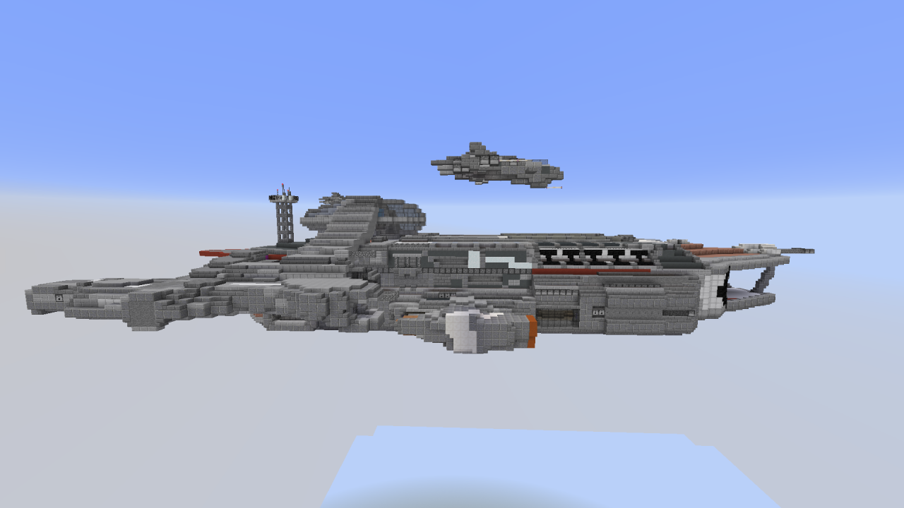 Idris-M Frigate Minecraft Map