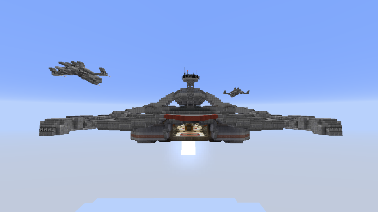 Idris-M Frigate Minecraft Map