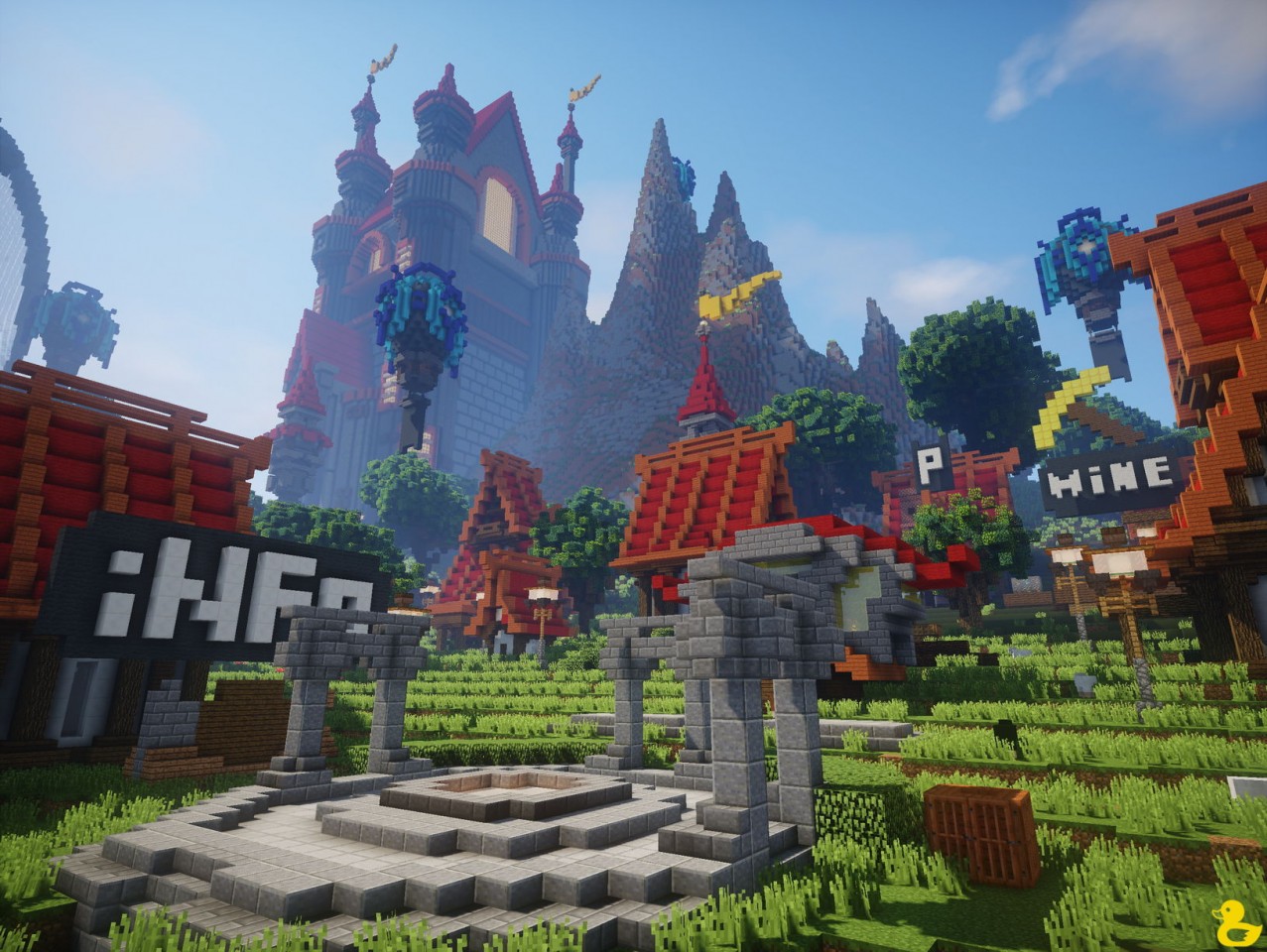 Greatсastel Spawn Minecraft Map
