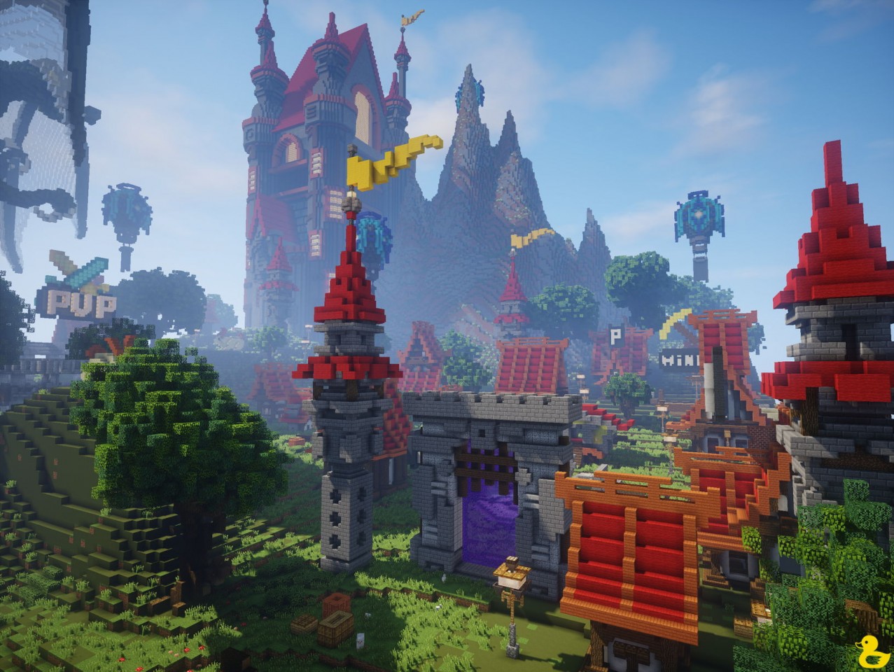 Greatсastel Spawn Minecraft Map