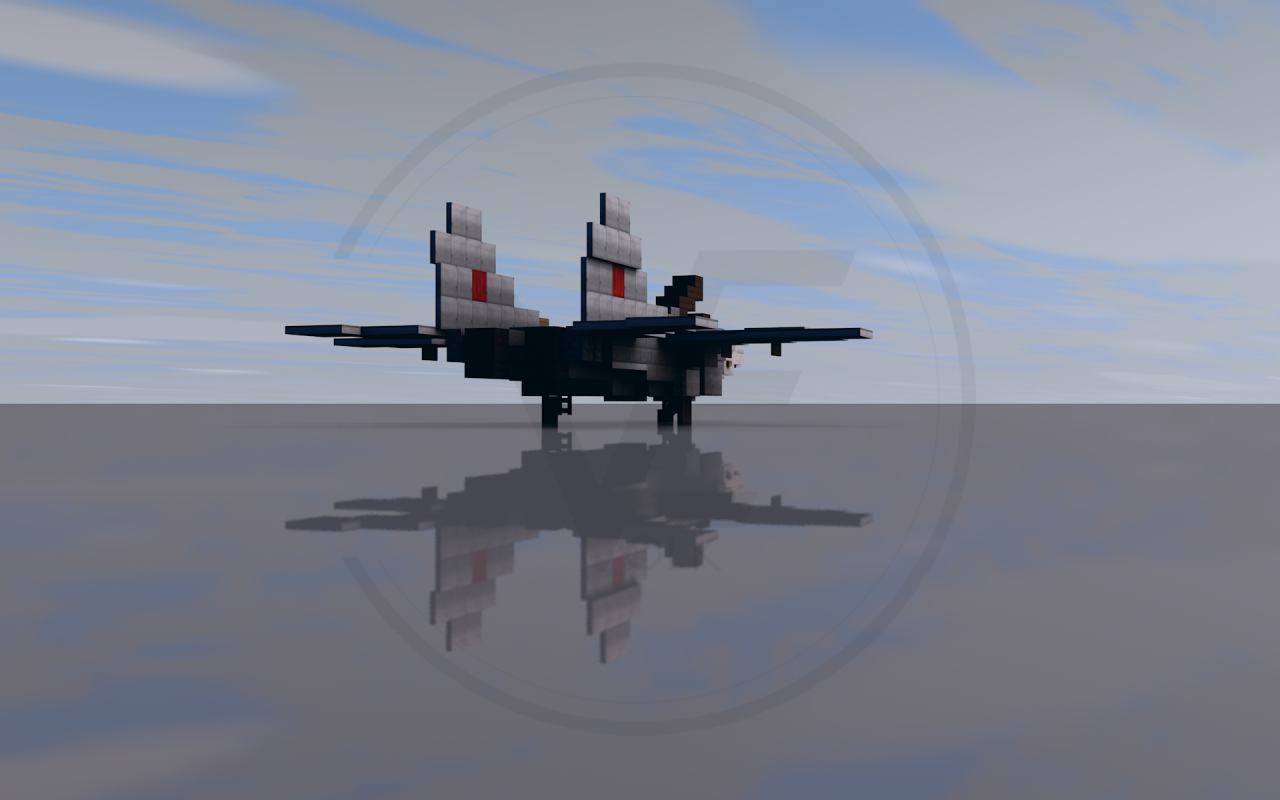 Mikoyan & Gurevich MiG-29A | Scale: 1,5:1 Minecraft Map