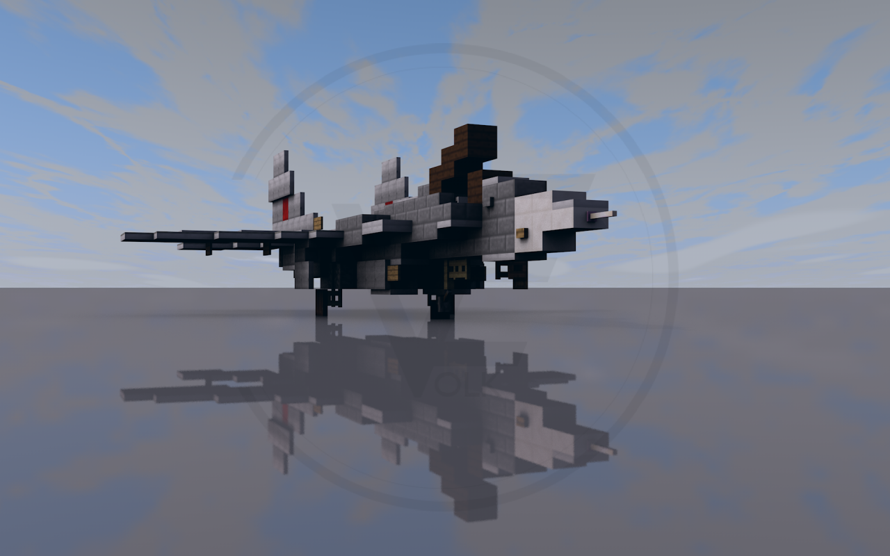 Mikoyan & Gurevich MiG-29A | Scale: 1,5:1 Minecraft Map
