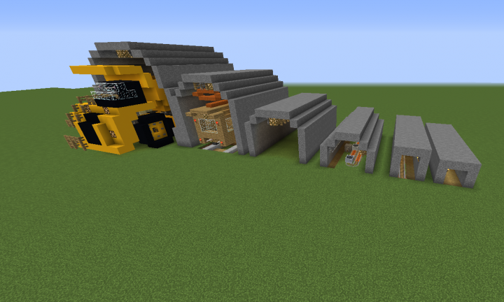 Mining Machines (no mods) Minecraft Map