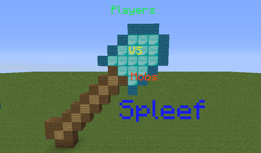Players Vs Mobs Spleef Minecraft Map