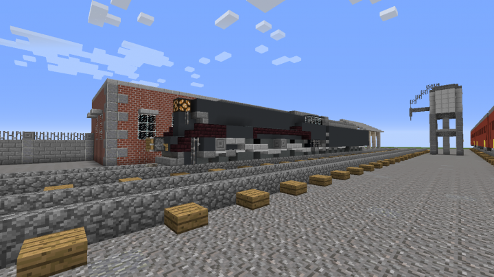 P.R.R. T1 Locomotive Minecraft Map