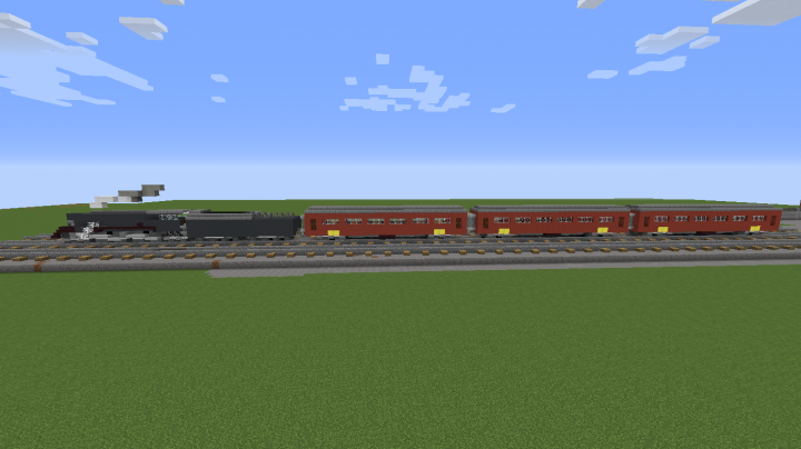 P.R.R. T1 Locomotive Minecraft Map