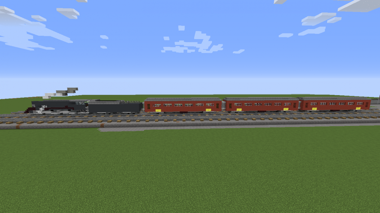P.R.R. T1 Locomotive Minecraft Map