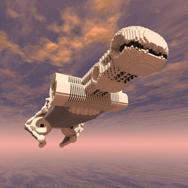 Organic Alien Craft #2 Minecraft Map