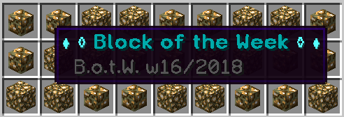 -mini- ♦ Block of the Week ♦ (w16 / 2018) Minecraft Map