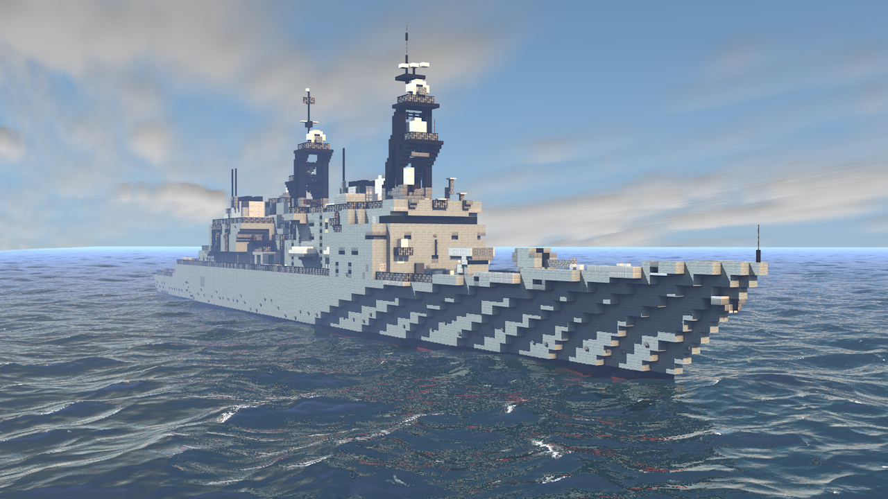 Spruance-class Destroyer | ASROC Minecraft Map