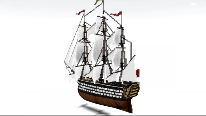 Ship of the line [ Phobos ] Minecraft Map