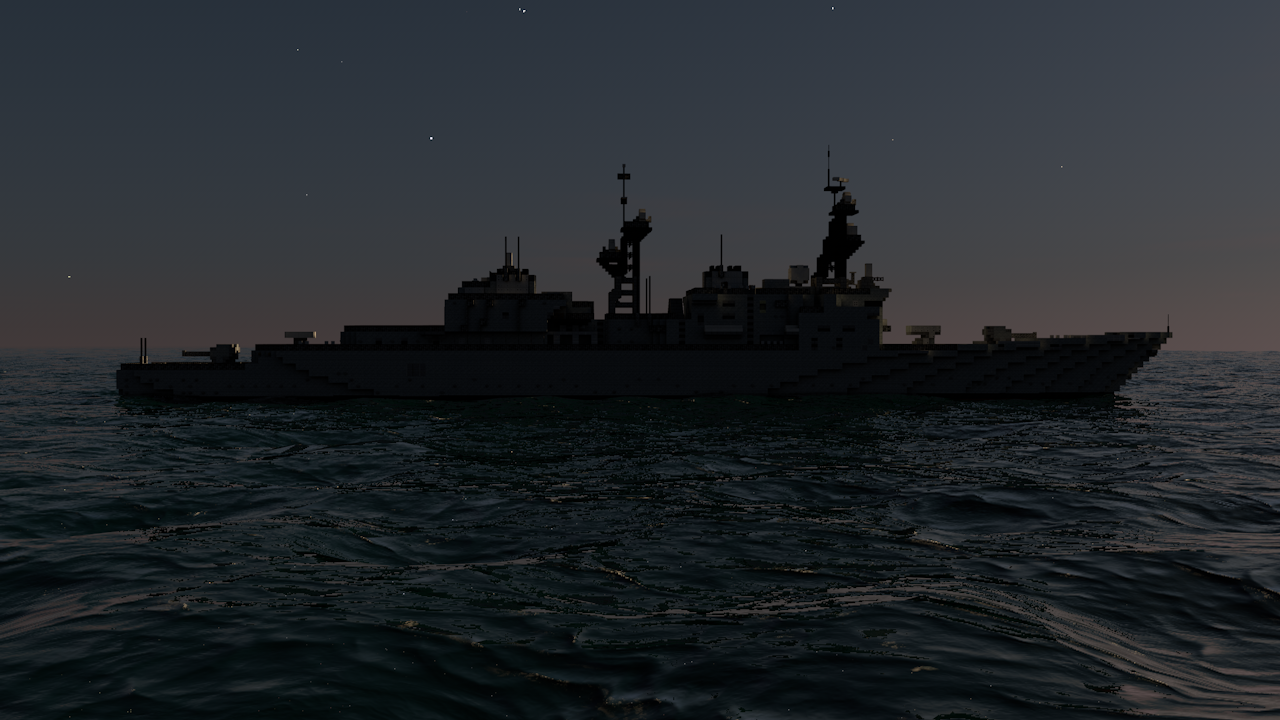 Spruance-class Destroyer | ASROC Minecraft Map
