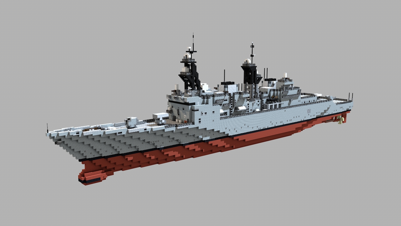 Spruance-class Destroyer | ASROC Minecraft Map