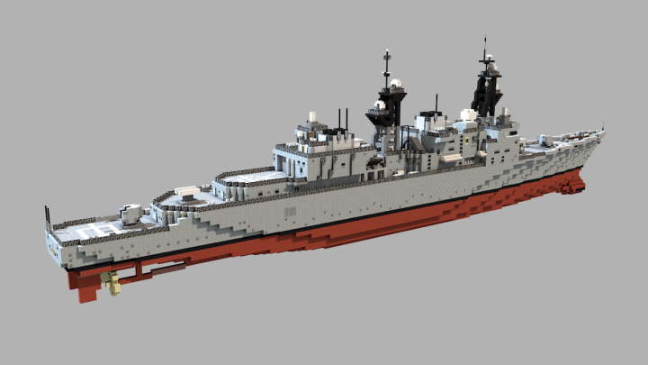 Spruance-class Destroyer | ASROC Minecraft Map