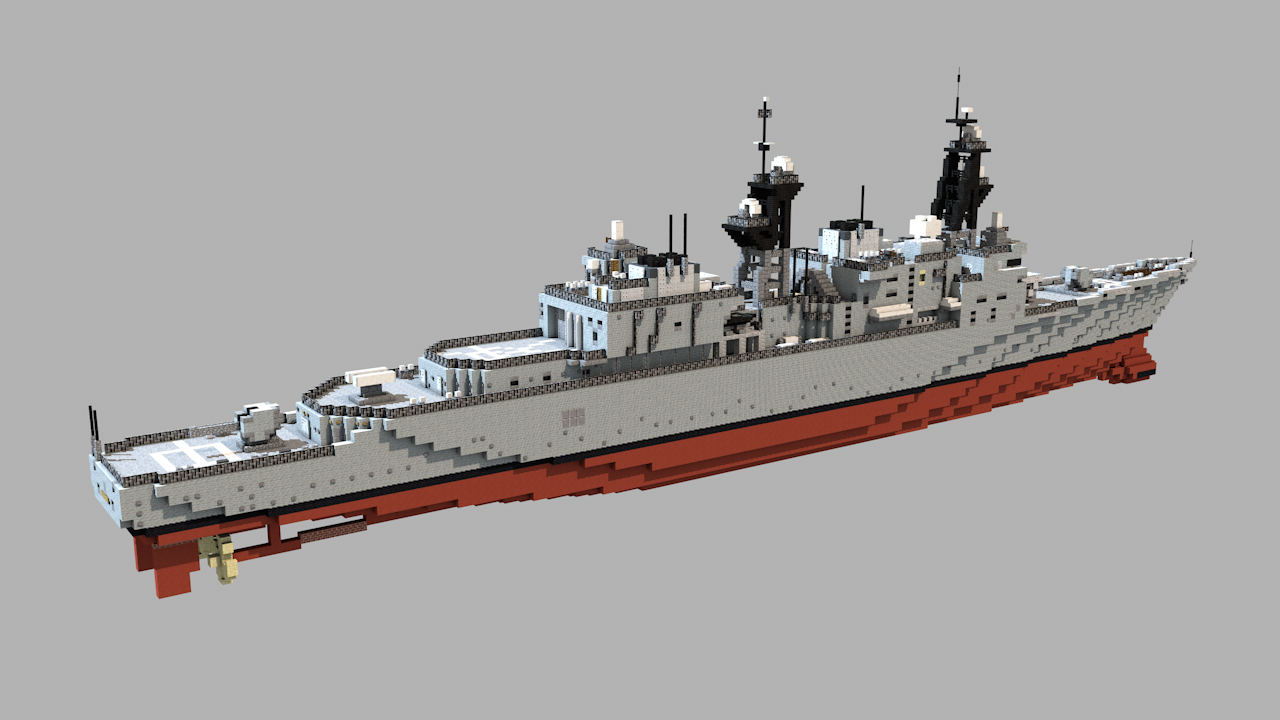 Spruance-class Destroyer | ASROC Minecraft Map