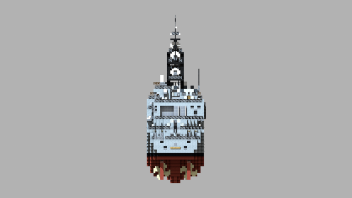 Spruance-class Destroyer | ASROC Minecraft Map