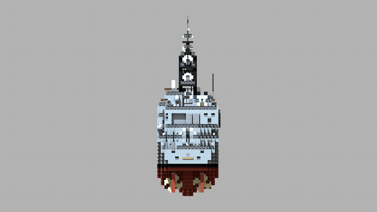Spruance-class Destroyer | ASROC Minecraft Map
