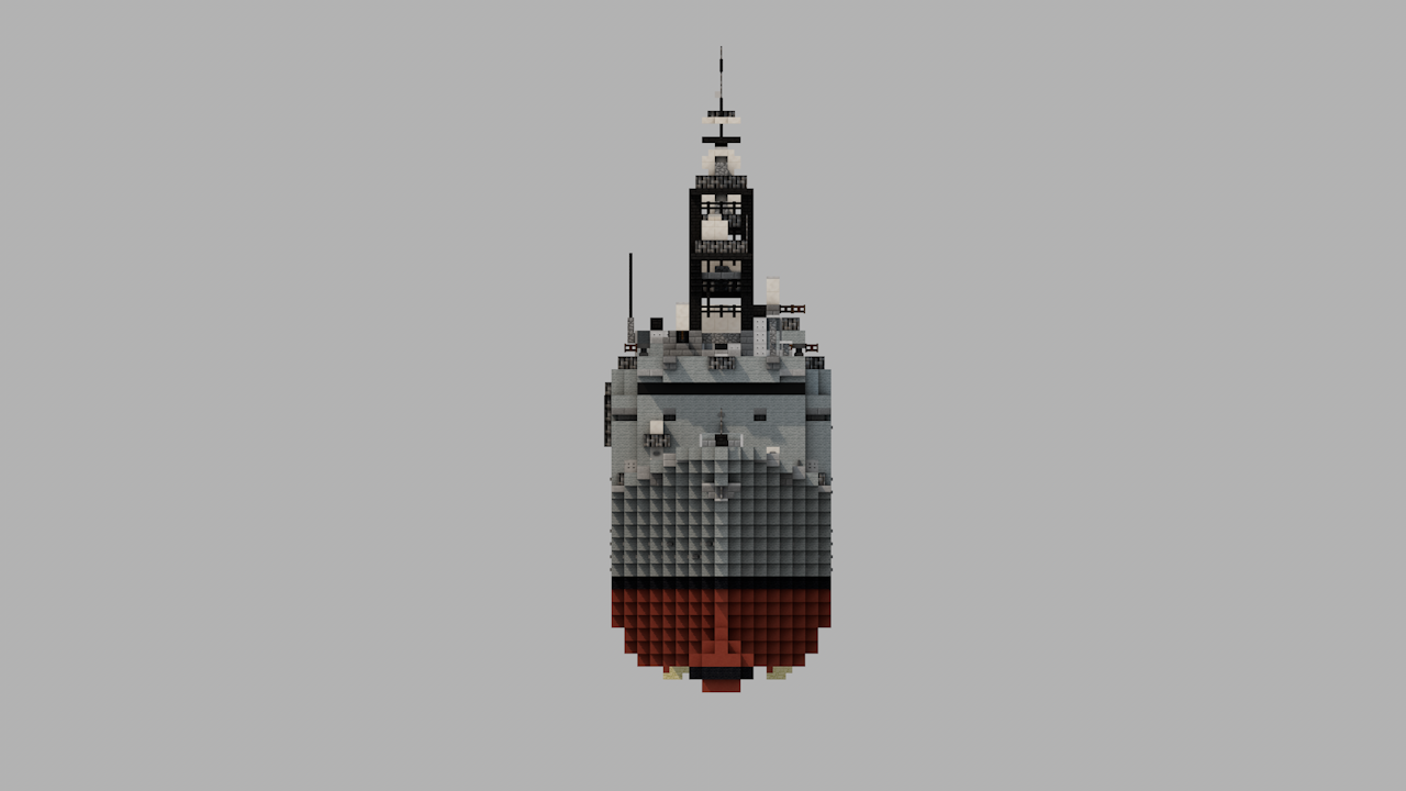 Spruance-class Destroyer | ASROC Minecraft Map