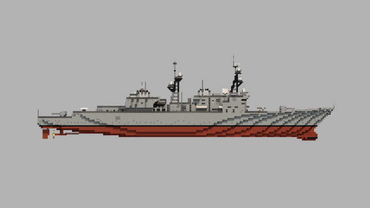 Spruance-class Destroyer | ASROC Minecraft Map