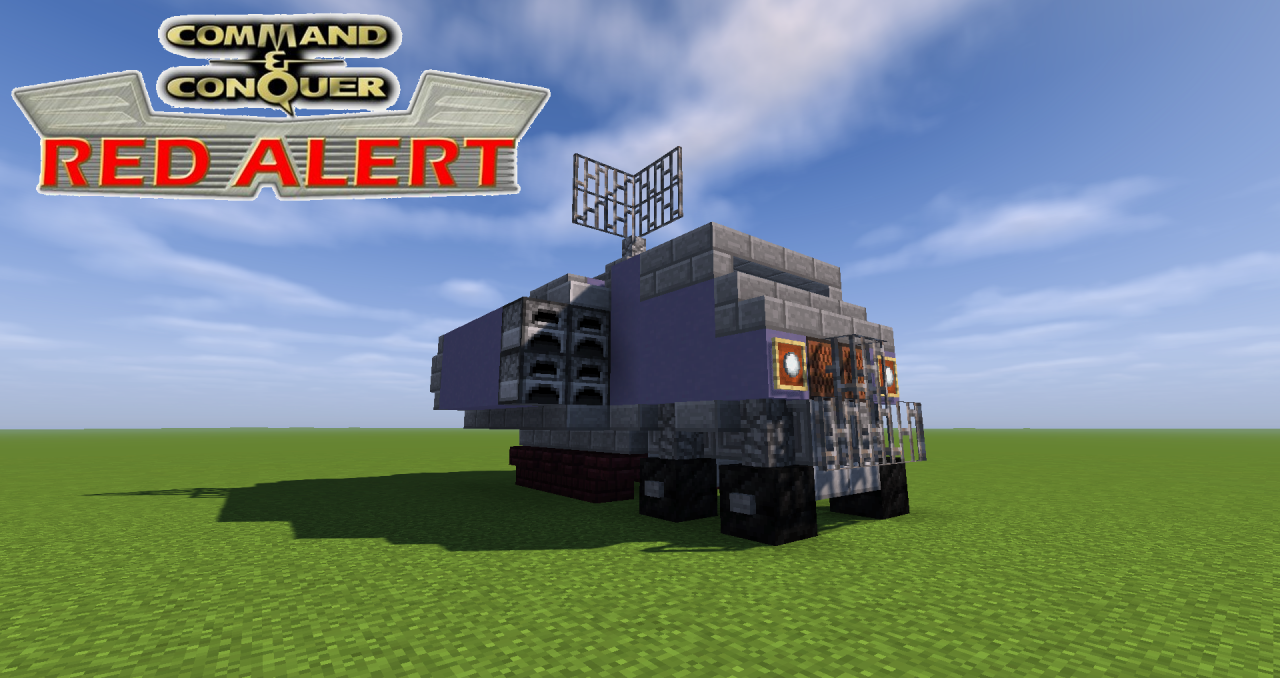 C&C Red Alert Radar Jammer Minecraft Map