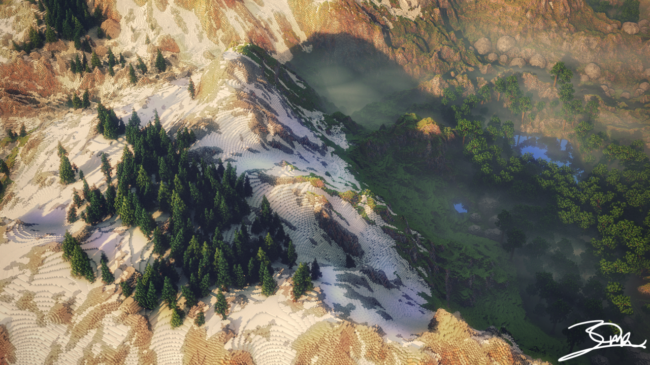 Zetsuu - Totally normal terrain. Minecraft Map