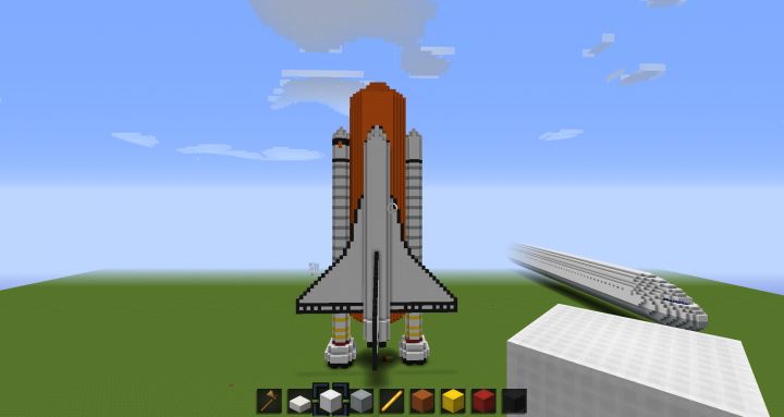 SPACE SHUTTLE Minecraft Map