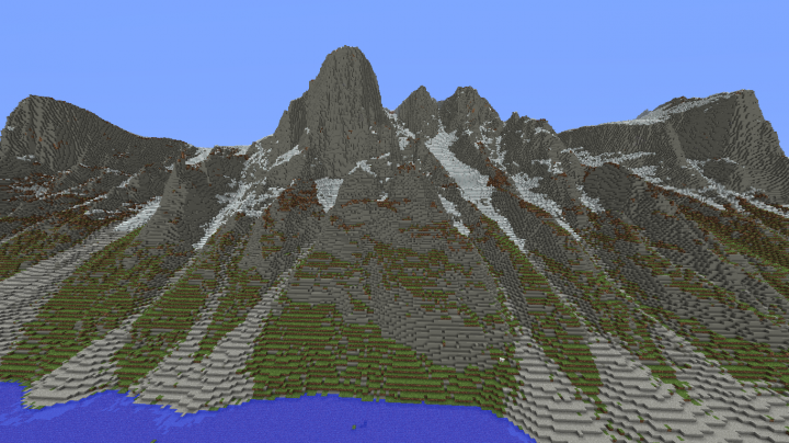 A Land of Fjords Minecraft Map