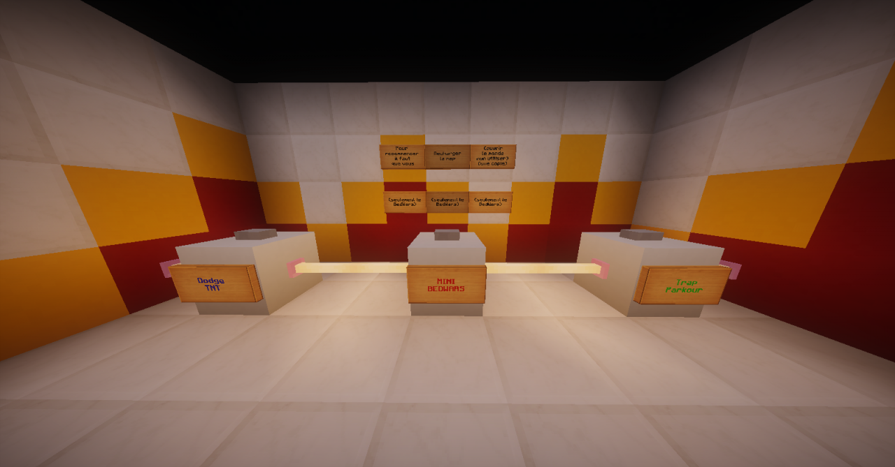 Multi-Mini-Game Map ! Minecraft Map