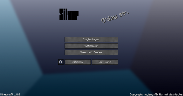 Silver (Update: 1.3.6) - GUI Edition Minecraft Texture Pack