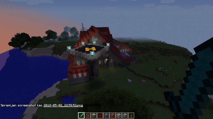 Modern Secret House Minecraft Map