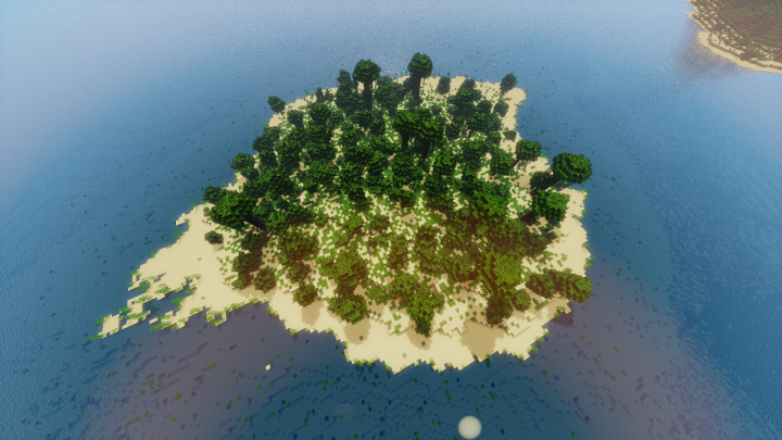 "Realistic Island" By ClemsDX - WorldPainter Minecraft Map