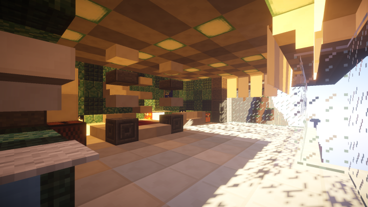 Modern Cliff House Minecraft Map