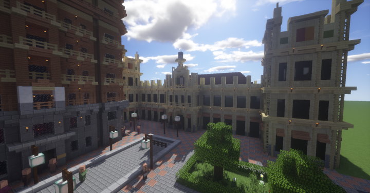 Spanish City~Ciudad Española Minecraft Map