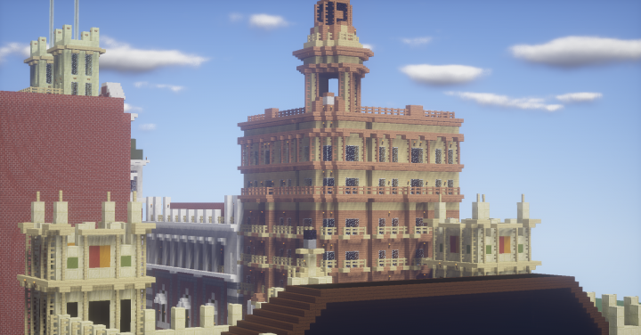 Spanish City~Ciudad Española Minecraft Map