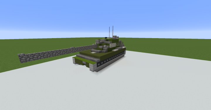Challenger 2 MBT Minecraft Map